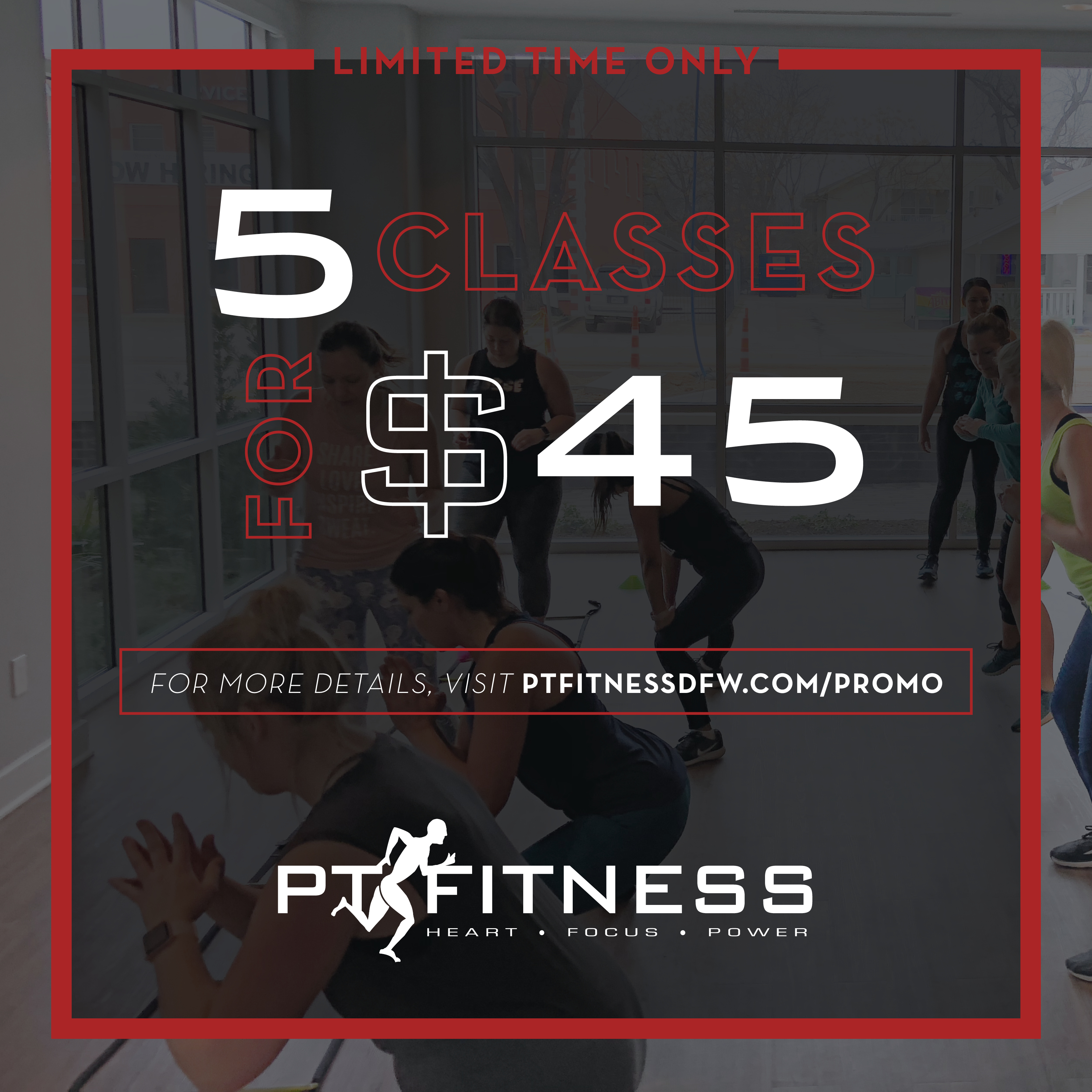 PT Fitness LLC | Current Promotions